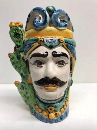 Vaso Testa di Moro - Ceramica