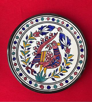 Piatto in ceramica araba