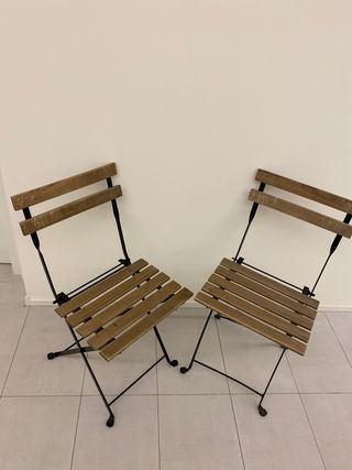 Sedie pieghevoli in legno