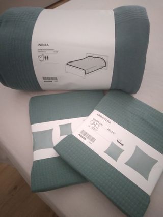coperta estiva matrimoni+ copeicuscini 50x50 ikea