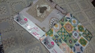 tovaglia da tavolo no stiro x 6 breccia nuova