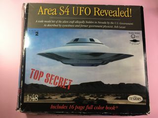 MAQUETA OVNI AREA S4 UFO REVEALED DE TESTOR 1:48 de segunda mano por 90 ...