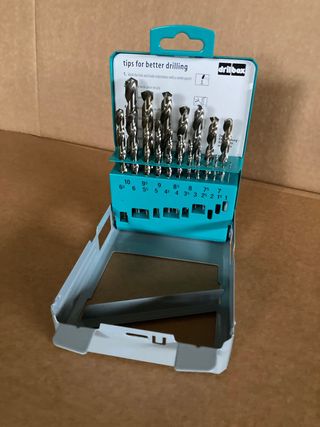 Serie 19 punte 1-10x0,5 acciaio HSS-G Nikron®