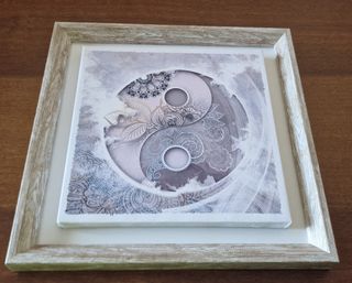Quadro moderno con cornice Shabby Chic