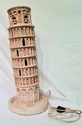 Lampada - Torre Di Pisa Gigante 56 cm - anni 60
