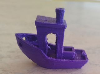 Barchetta fatta con stampante 3D