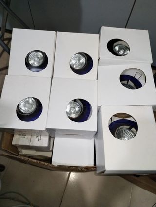 Faretti da incasso da soffitto con lampada 20 pz