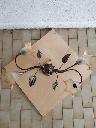 Lampada interni floreale