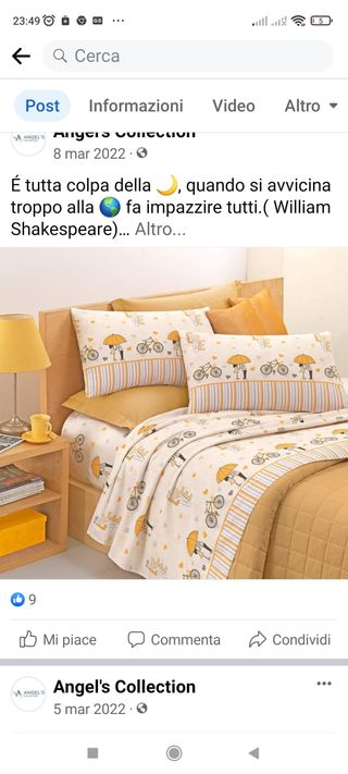 coppia lenzuola singolo 100% cotone