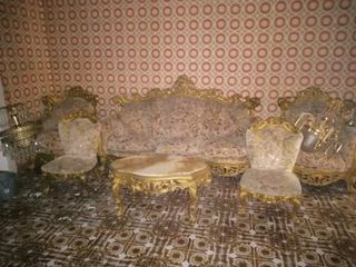 set divano dell'1960 stile barocco