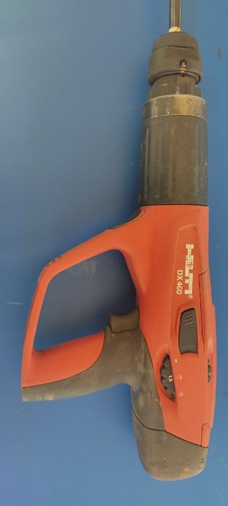 Hilti dx 460 con applicazione per cappotto termico
