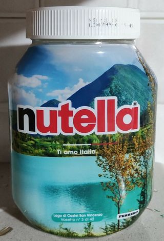 bicchiere nutella