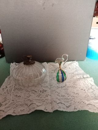 ampolle in vetro soffiato