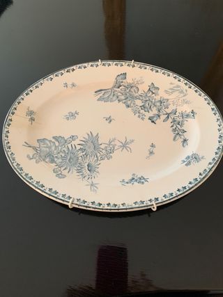 Piatto ovale vintage