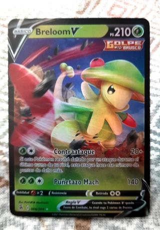Carta Pokémon Breloom V Pokémon V PS210 de segunda mano por 15 EUR en ...