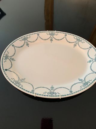 Piatto vintage inglese ceramica