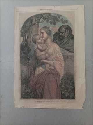 Madonna stampa originale fine 800