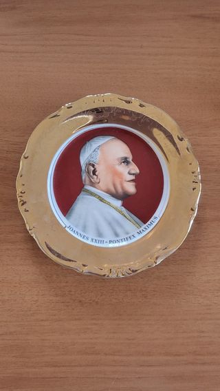 Piatto Papa Giovanni XXIII