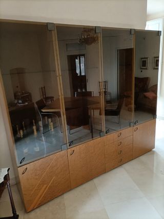 Mobile soggiorno in radica