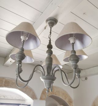 lampadario shabby