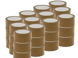 36 rotoli nastro adesivo imballaggio 50×66metri