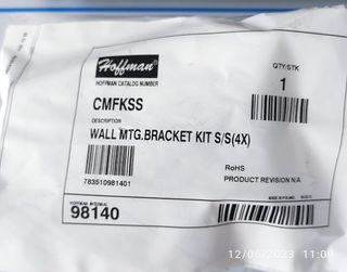 Staffe a parete Hoffman Cod 98140