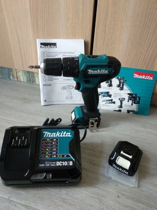 Makita Hp 333D Nuovo Trapano Avv. con Perc.