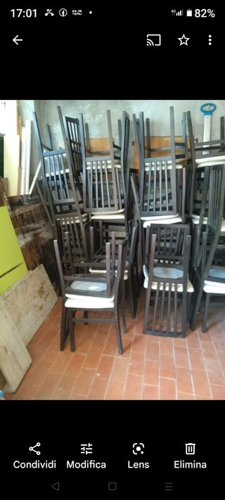 vendo sedie da ristorante