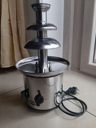 Fontana di Cioccolato Inox a 3 Livelli