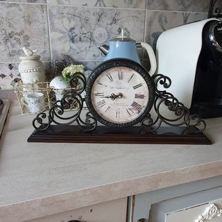 orologio da tavolo stile brocante