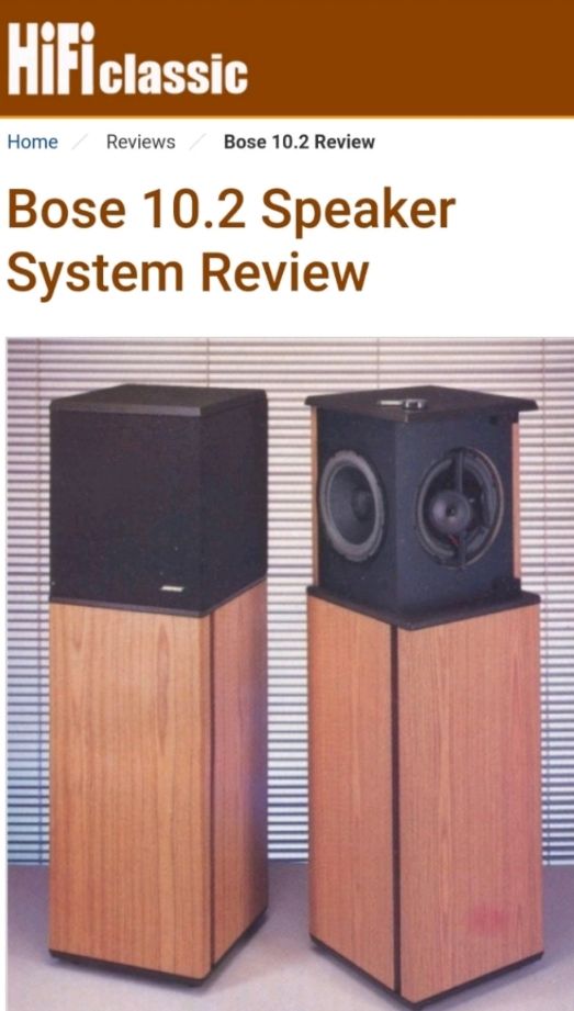 Altavoces Bose 10.2 II de segunda mano por 725 EUR en La Línea de la Concepción en WALLAPOP