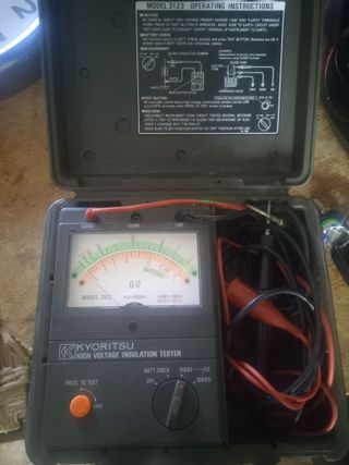 Kyoritsu High voltage insulation tester