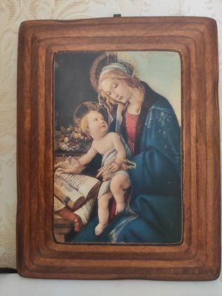 Quadro Madonna con bambino