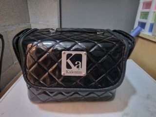 Borsa Makeup nera morbida
