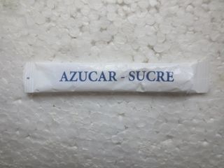 azucarillo vacío sobrecito de azúcar sucre largo de segunda mano por 0 ...