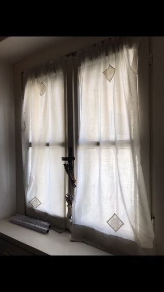 Tende in cotone due tendine