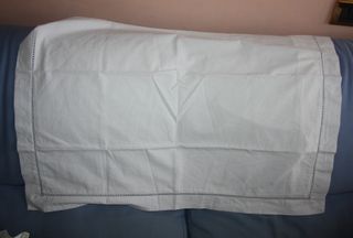 Federa bianca vintage