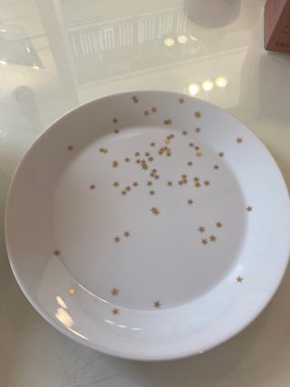 Piatto frutta in porcellana tedesca