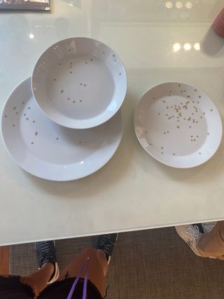 Set piatti in porcellana tedesca