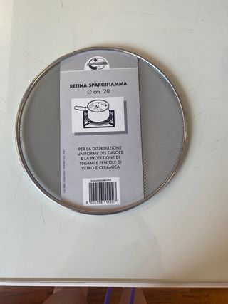Retina per pentola cm.20 in acciaio