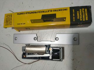 incontro elettrico per serrature 12v