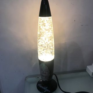 Lampada con brillantini