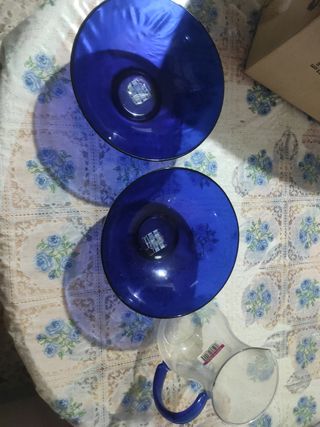 set 2 insalatiere e caraffa
