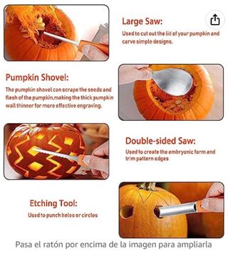 Halloween Kit di Intaglio della Zucca