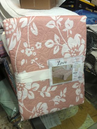 Trapuntino matrimoniale microfibra