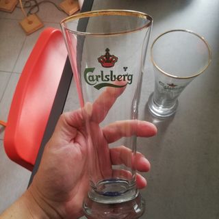set completo bicchieri di birra Carlsberg
