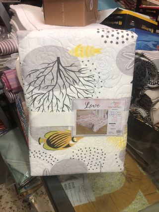 Trapuntino microfibra matrimoniale