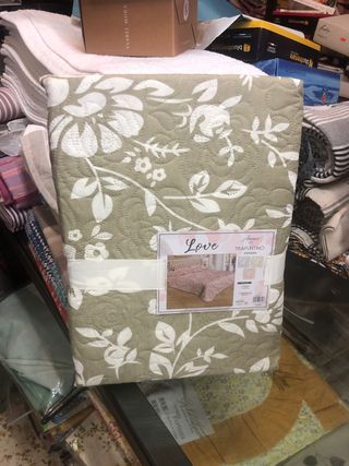 Trapuntino matrimoniale microfibra