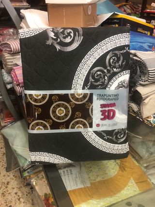 Trapuntino matrimoniale microfibra