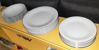 Set piatti 18 pezzi Alexy platinumKasanova